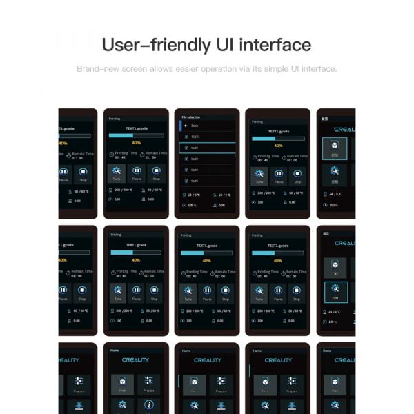 Ender-3 V2 Screen Kit Jyers Firmware Creality 24-bit Colorful ...