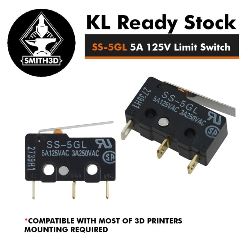 Omron Electronics SS-5GL 5A 125V Limit Switch - Precision Micro Switch ...