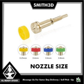 E3D RapidChange Revo Brass Nozzle & Revo Six Heater Core - Hot End for ...