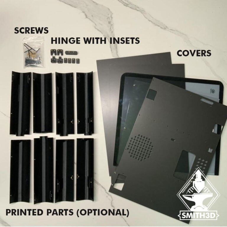 BambuLab P1P Enclosure Kit - High Temperature Resistant with Top ...