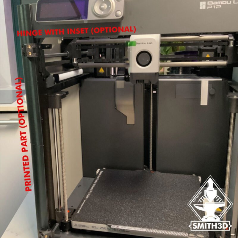 BambuLab P1P Enclosure Kit - High Temperature Resistant with Top ...