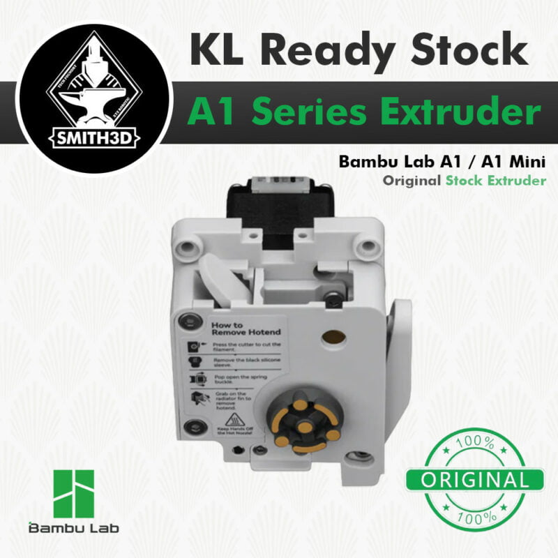 Bambu Lab A1 Extruder Replacement - Original A1 Series & Mini Extruder ...