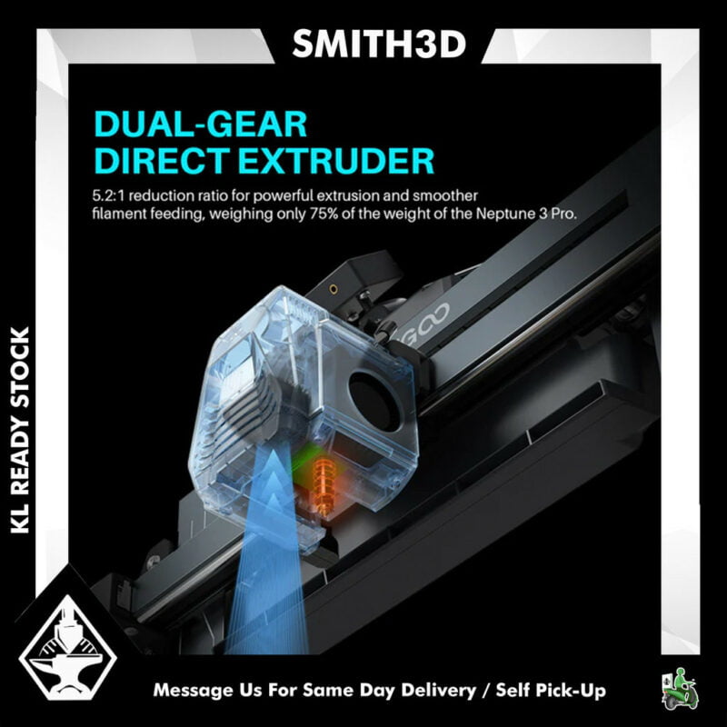 Elegoo Neptune 4 Extruder Kit - Full Extruder for Neptune 4, 4 Plus, 4 ...