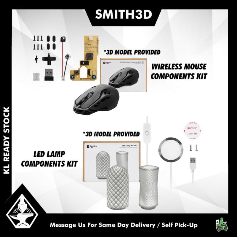 Bambu Lab DIY Hardware Kits - Kit-Friendly 3D Model Project Kit with ...
