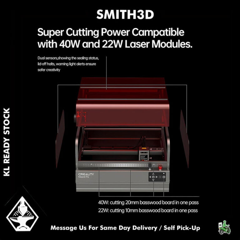 Creality Falcon 2 Pro | Smith3D Malaysia