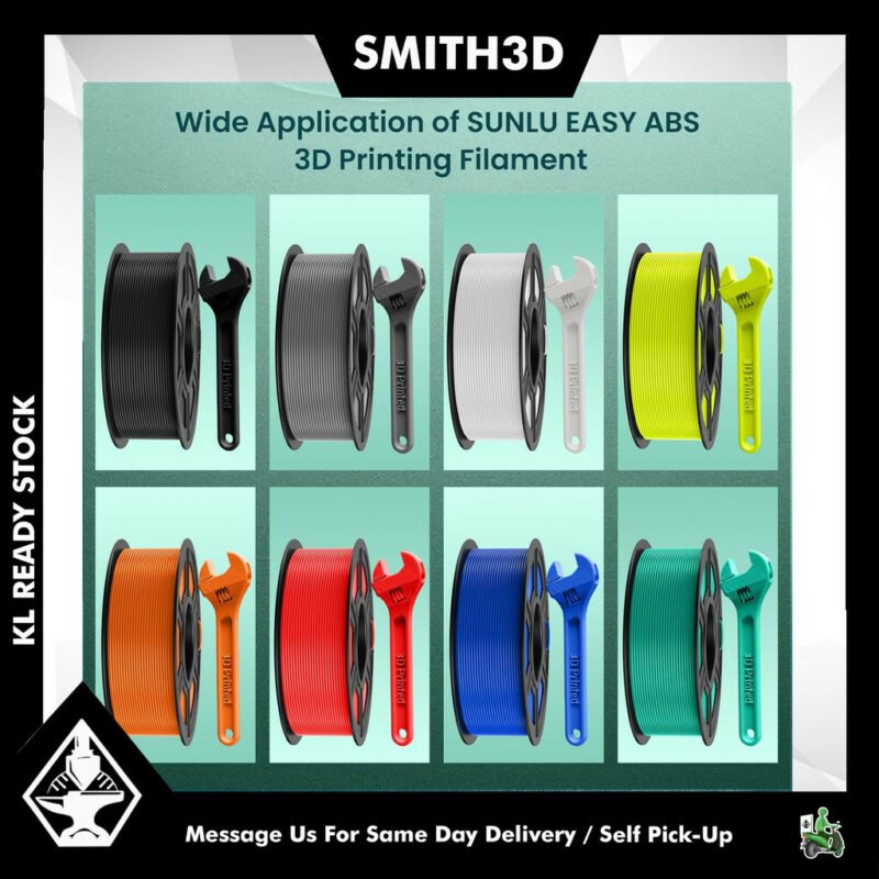 SUNLU Easy ABS Filament - 1.75mm 1KG | Smith3D Malaysia