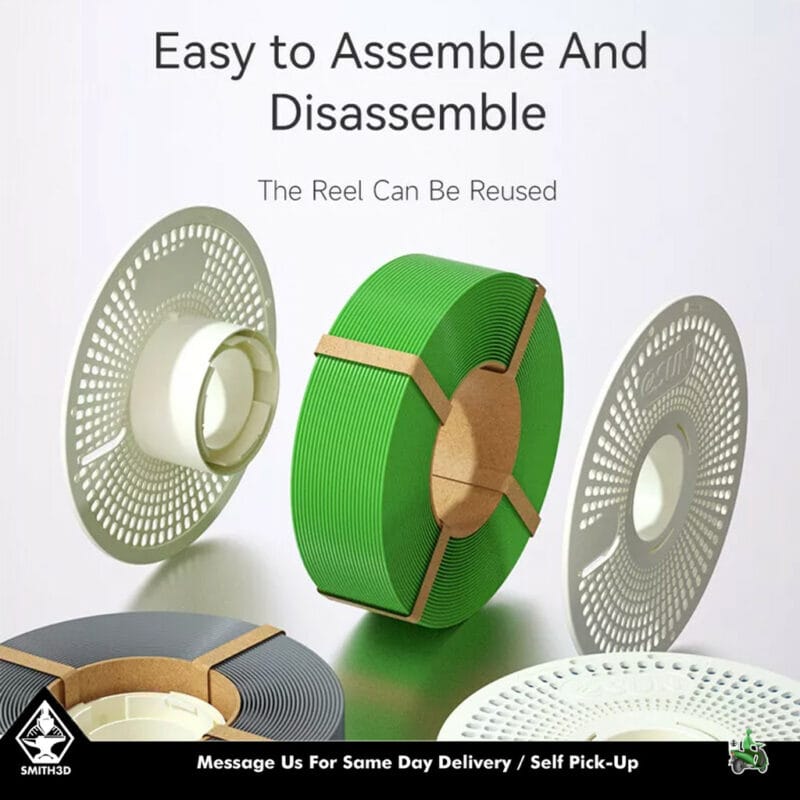 eSun eSpool+ Reusable Filament Spool for Refill Filament, Bambu Lab ...