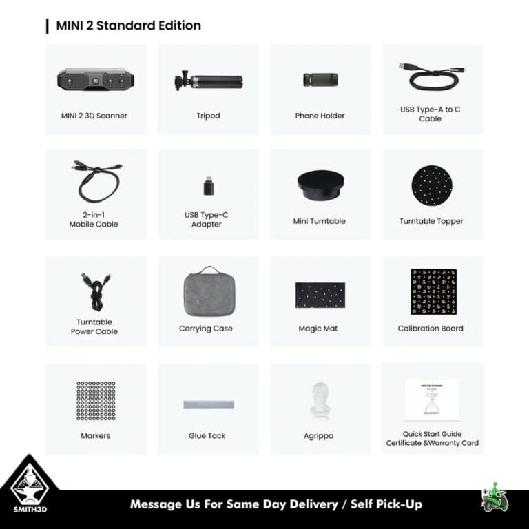 Revopoint MINI 2 Advanced Edition | Smith3D Malaysia